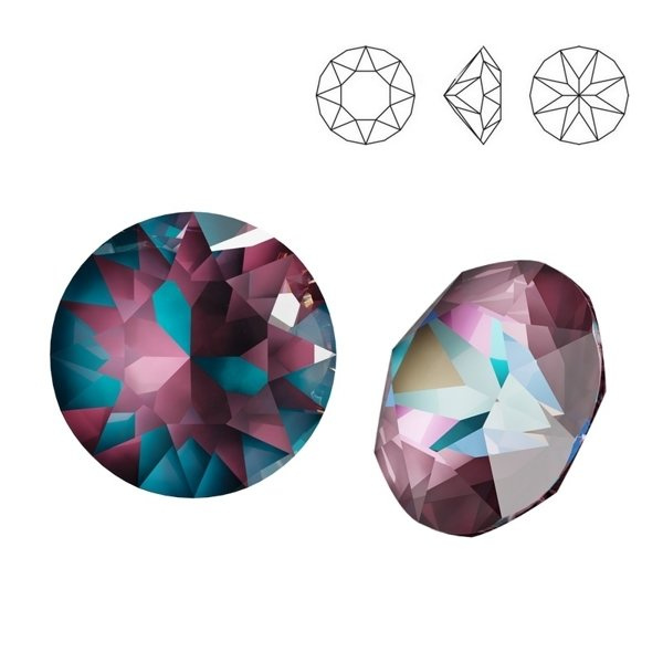 1088 SS 39 Swarovski XIRIUS Chaton BURGUNDY DELITE Crystal Burgundy ...