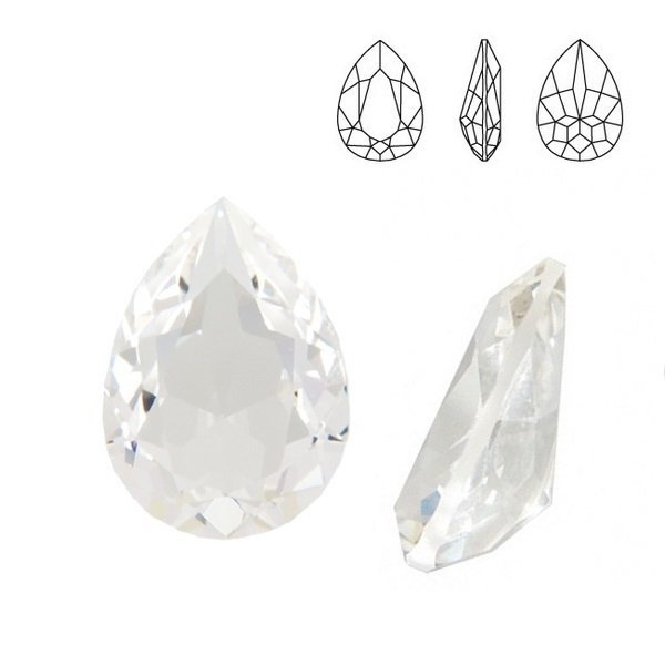 4320 MM 10 Swarovski Pear-shaped CRYSTAL Crystal | Crystals from ...